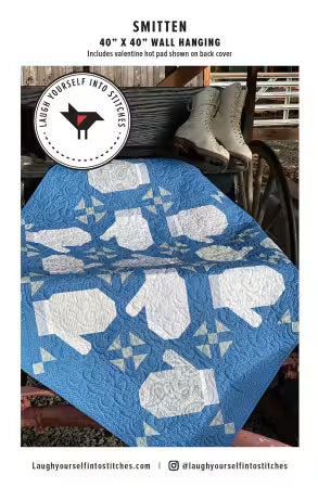 Smitten 40x40 Wall Hanging Pattern – The Quilted Cow Raymore
